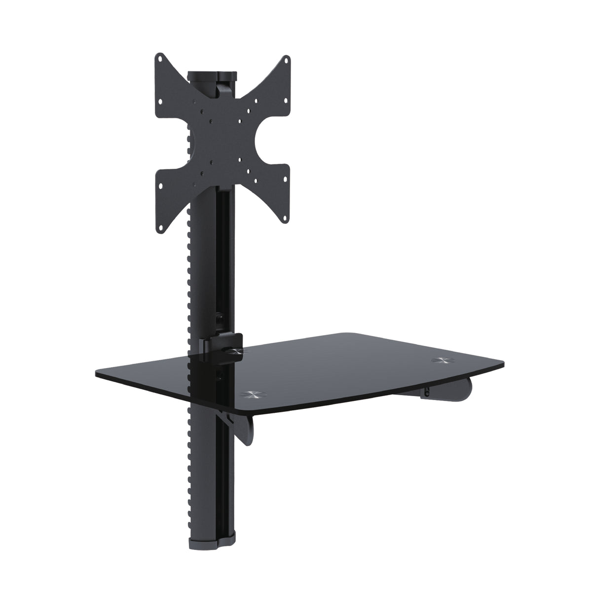 TygerClaw Single AV Component Shelving and TV Bracket Wall Mount ...